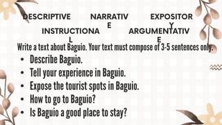 Text Types Grade 10 Lesson (Based on the MELCS) | PPTX