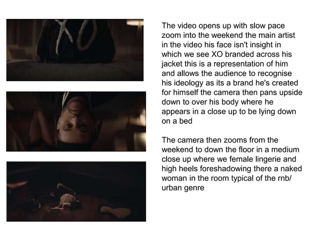 Textual analysis the weeknd often | PPT
