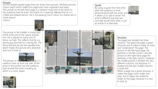 Textual analysis | PPTX | Style & Fashion