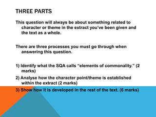 Textual analysis 10 mark question | PPTX