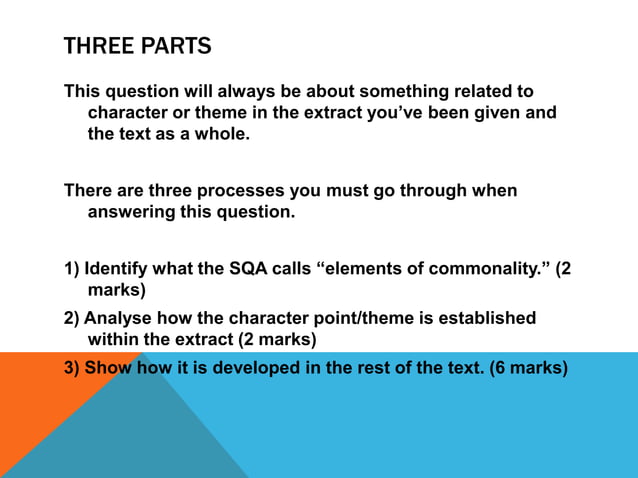 Textual analysis 10 mark question | PPTX