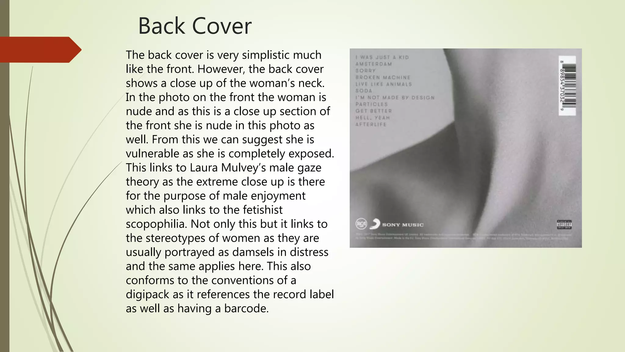 Textual analysis digipack | PPT