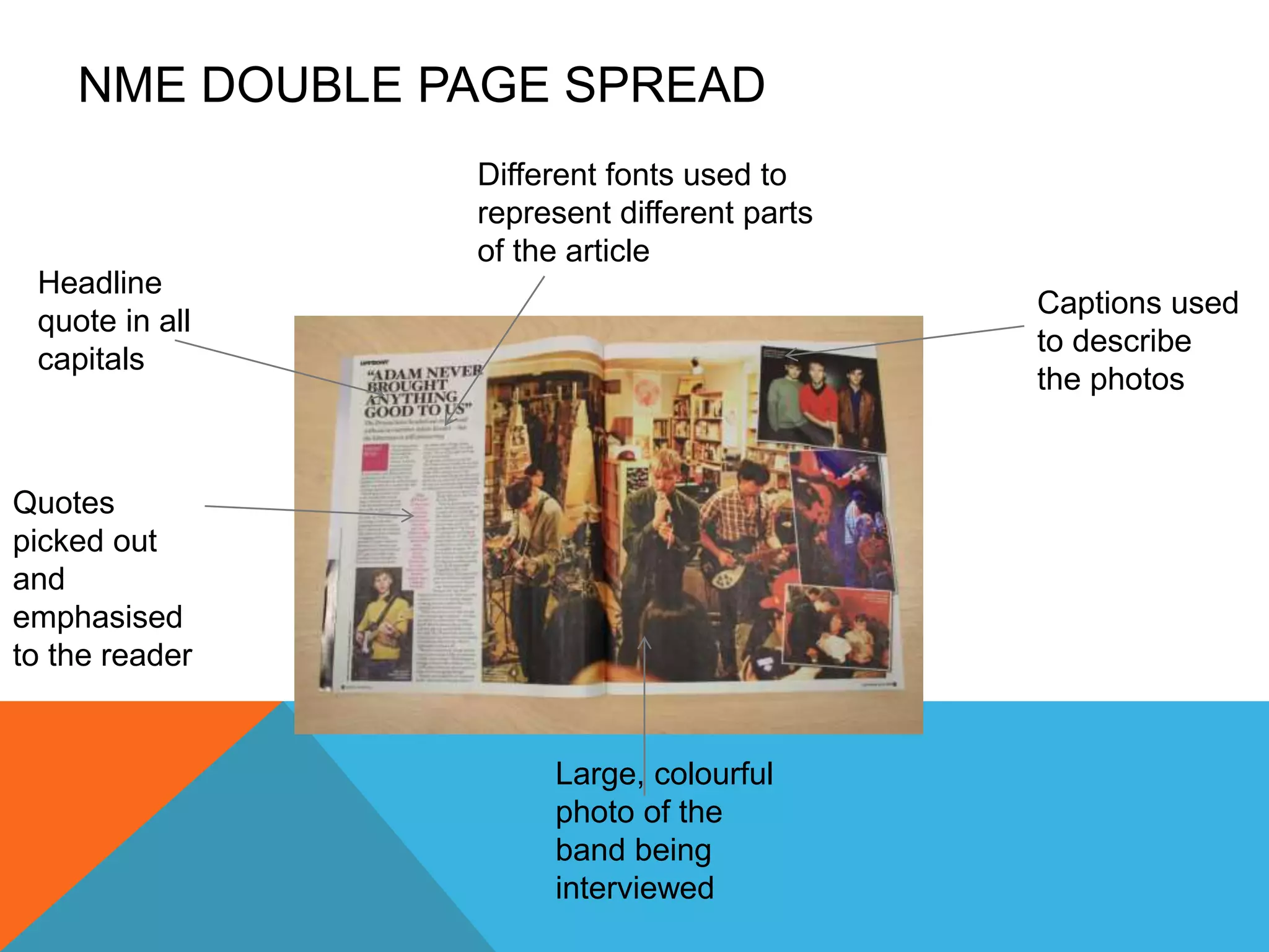Textual analysis of magazine pages | PPT