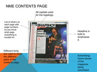 Textual analysis of magazine pages | PPTX