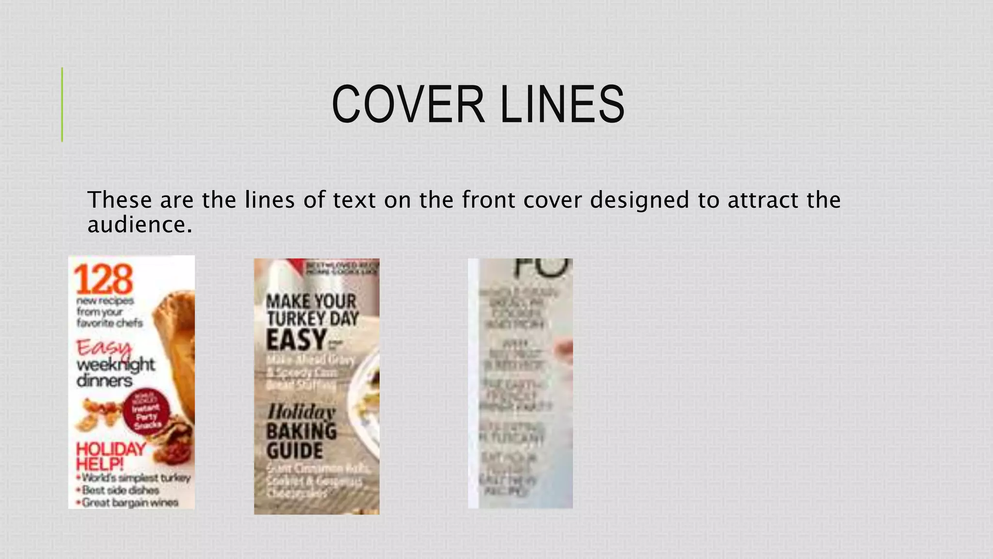 Textual analysis of magazines | PPT