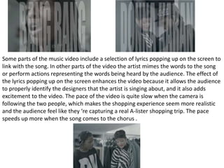 Textual analysis of music videos | PPTX