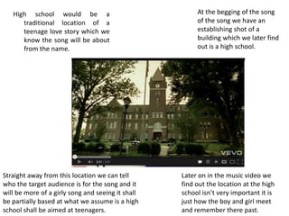 Textual analysis of taylor swift love story | PPTX