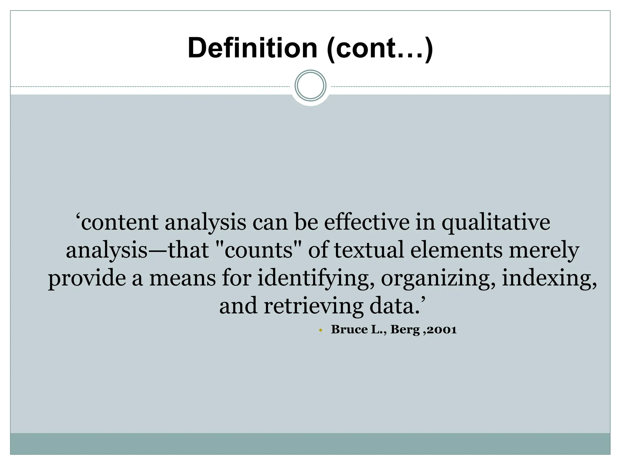 Textual analysis Or Content Analysis ppt | PPTX