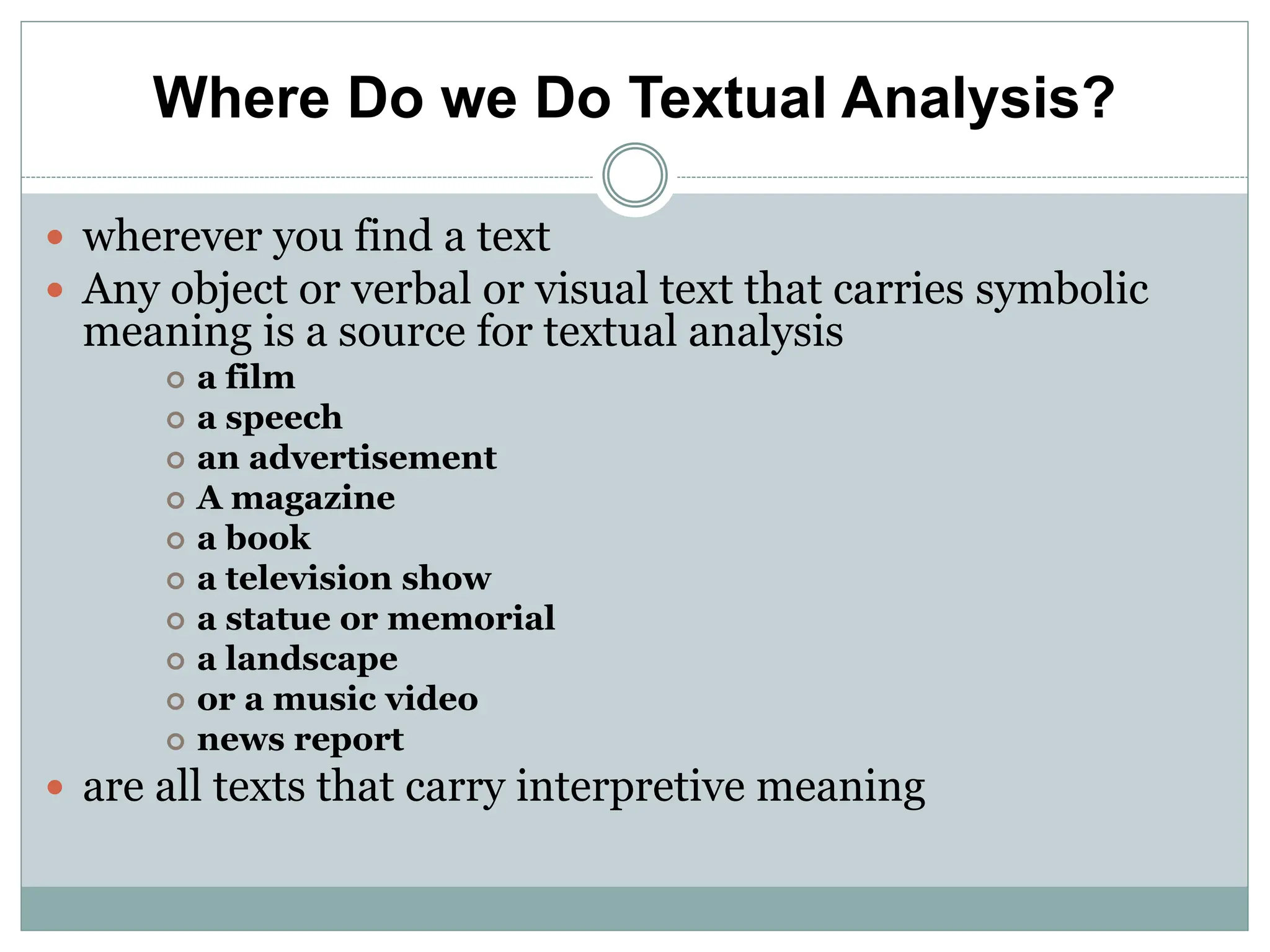 Textual analysis Or Content Analysis ppt | PPTX