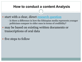 Textual analysis Or Content Analysis ppt | PPTX