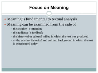Textual analysis Or Content Analysis ppt | PPTX