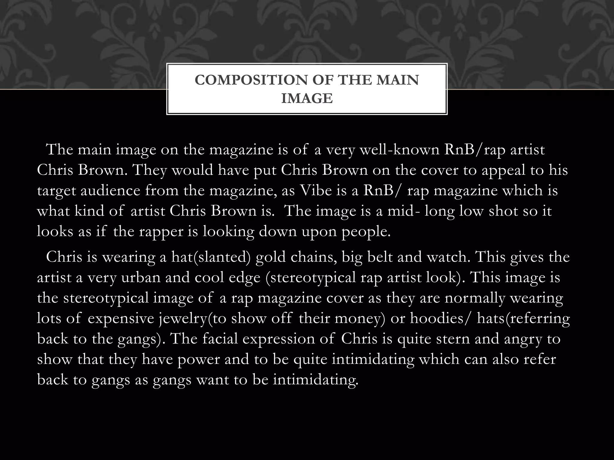 Textual analysis (rap magazine) | PPTX