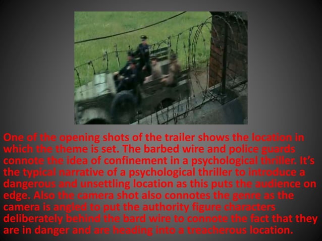 Textual Analysis – ‘Shutter Island’ | PPTX