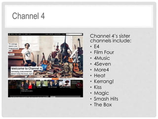 Textual analysis Channel 4 | PPTX