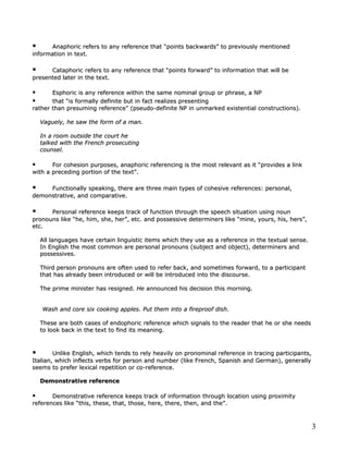 Textual cohesion | DOC