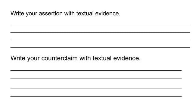 TEXTUAL EVIDENCE.pptx | Heart and Cardiovascular Diseases | Diseases ...