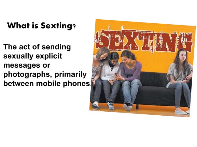 Textual harassment and sexting FINAL | PPT