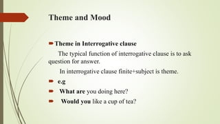 Textual metafunction | PPTX