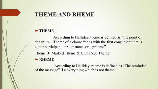 Textual metafunction | PPTX