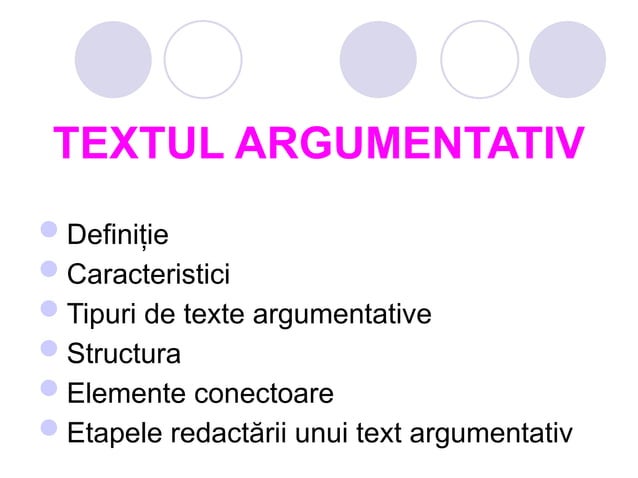 textulargumentativ în Literatura română | PPT
