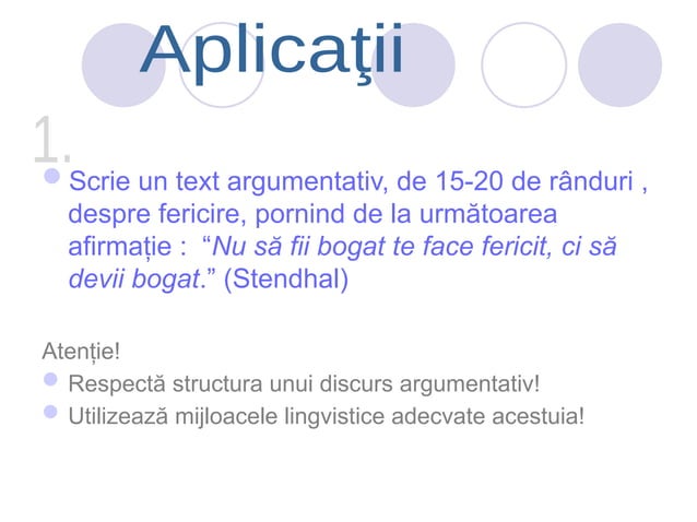 textulargumentativ în Literatura română | PPT