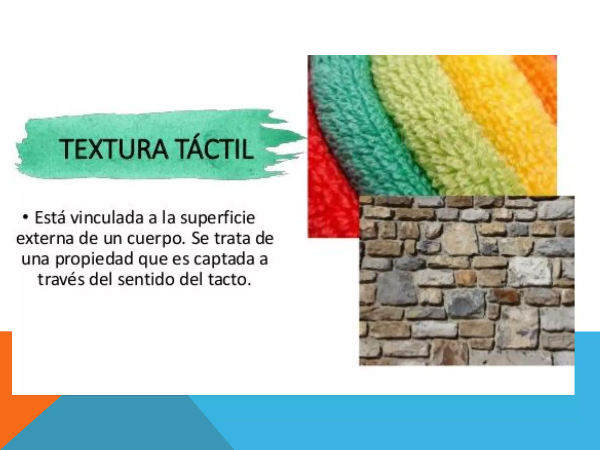 Ejemplos De Texturas Táctiles
