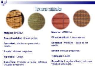 Texturas. | PPT