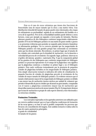 Texturas y estructuras de rocas ígneas | PDF
