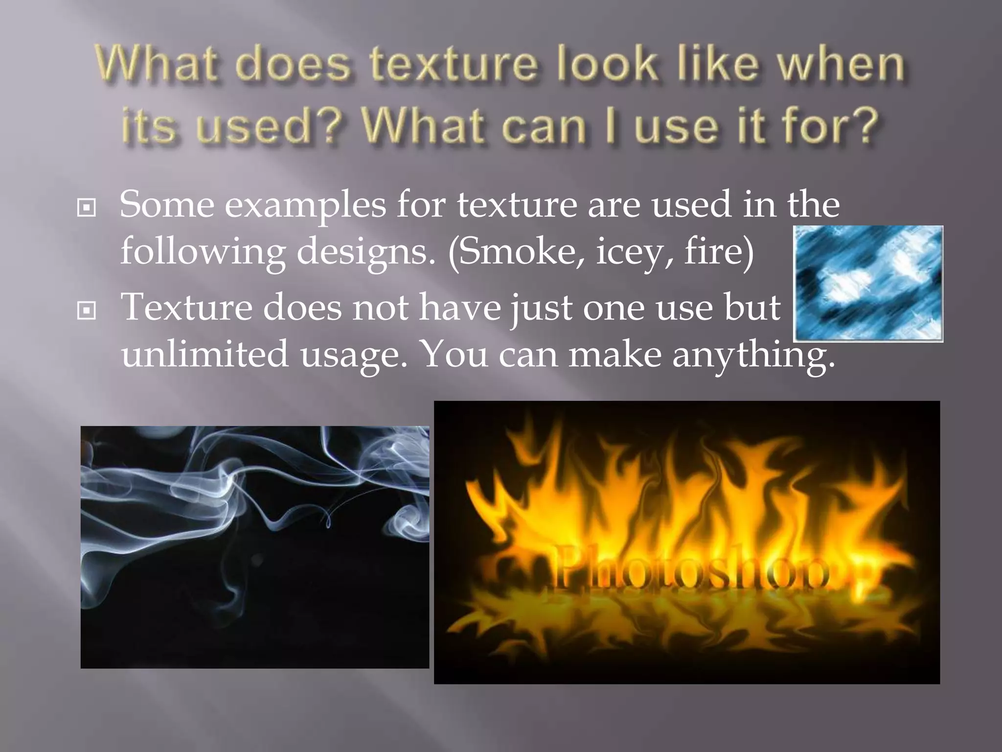 Texture | PPT