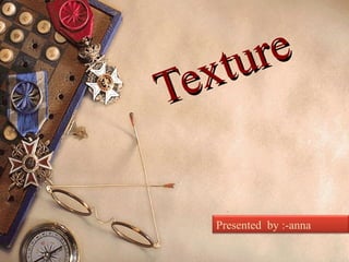 Texture in image processing | PPT