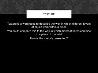 Texture | PPT