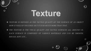 Texture | PPT