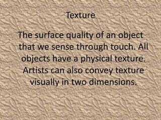 Texture | PPTX