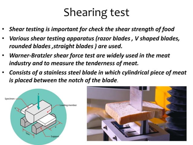 texture analysis of food (1).pptx | Oral care | Personal Care