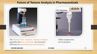 Texture analyzer | PPTX