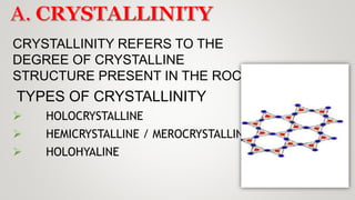 TEXTURE AND STRUCTURE OF IGNEOUS ROCK | PPTX