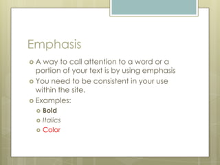 The Elements of Design - Texture and Typography | PPTX