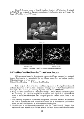 Texture based feature extraction and object tracking | PDF