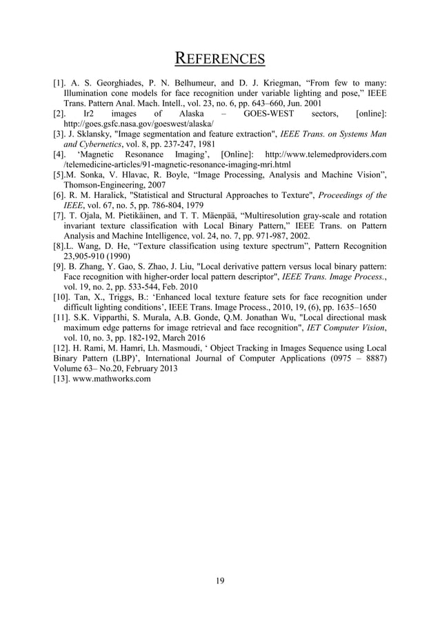 Texture Based Feature Extraction And Object Tracking Pdf