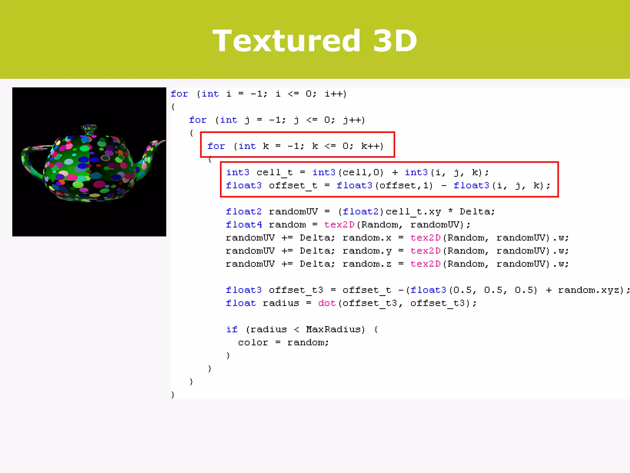 Texture bombing | PPT