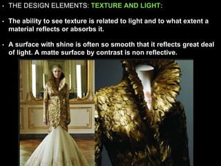 Texture fashion design element | PPTX