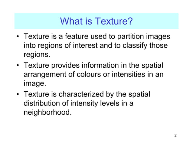 Texture features - wirth06.pdf