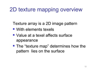 Texture mapping | PPT