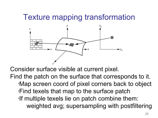 Texture mapping | PPT