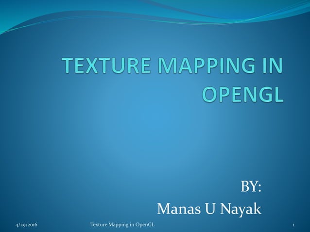 Texture mapping in_opengl | PPT