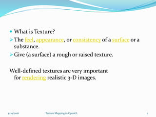 Texture mapping in_opengl | PPT