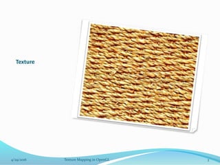 Texture mapping in_opengl | PPT