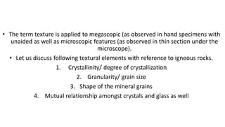 Texture of Igneous Rock.pptx