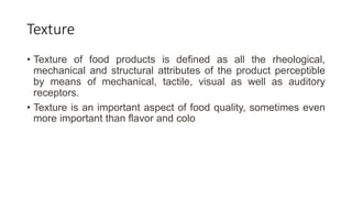 Texture characteristics | PPT
