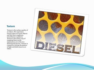 Texture presentation | PPT